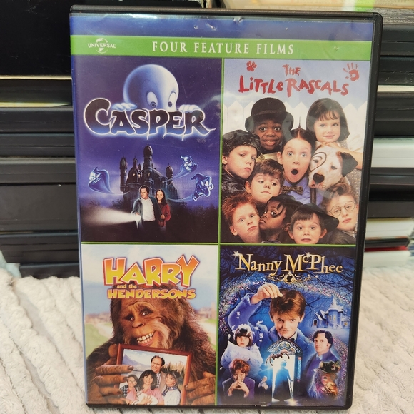 Media | 41 Dvd Set Casper Little Rascals Harry And The Hendersons Nanny ...